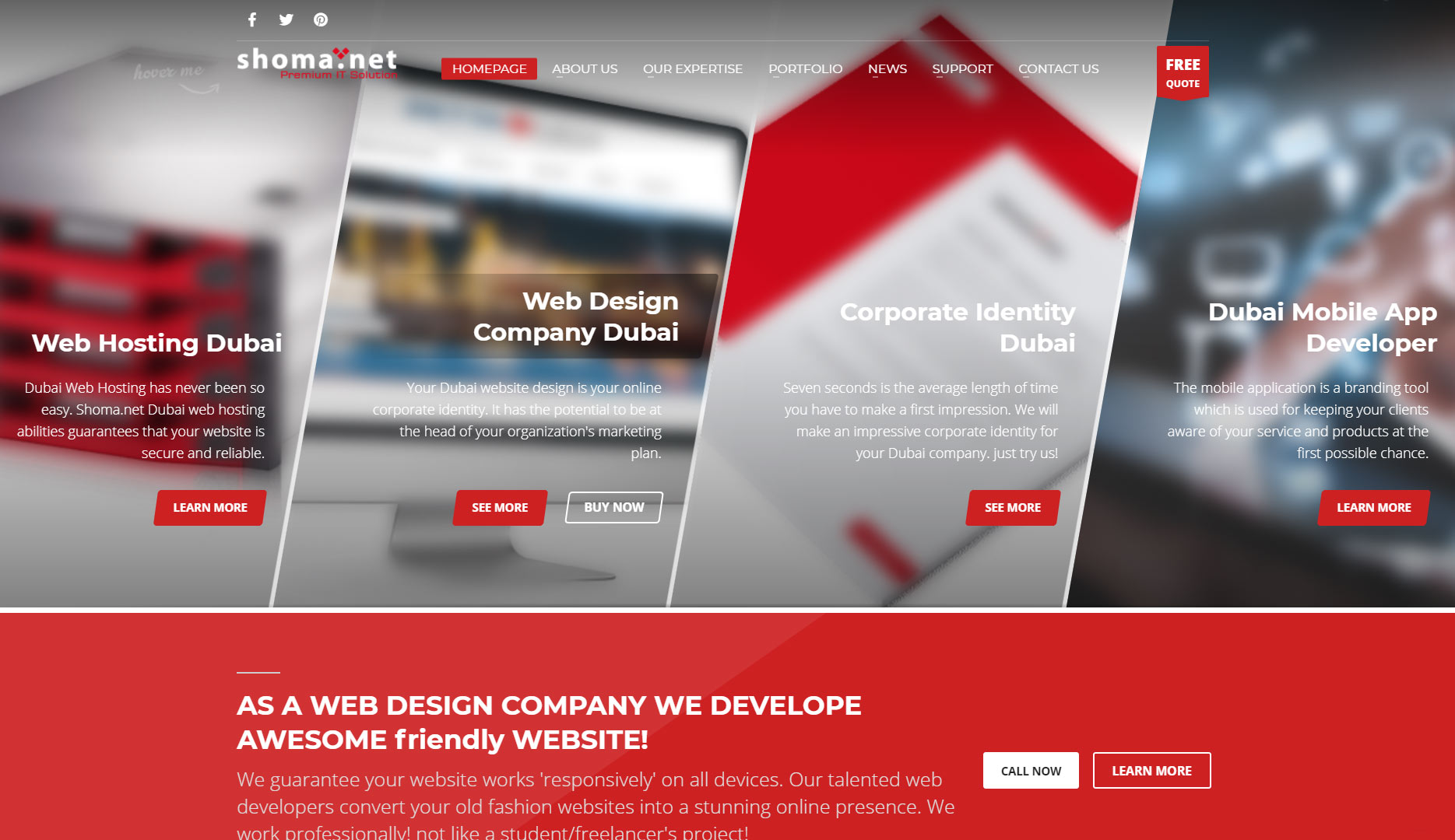 Shoma.net – Premium Web Design Company Dubai | Web Design in Dubai